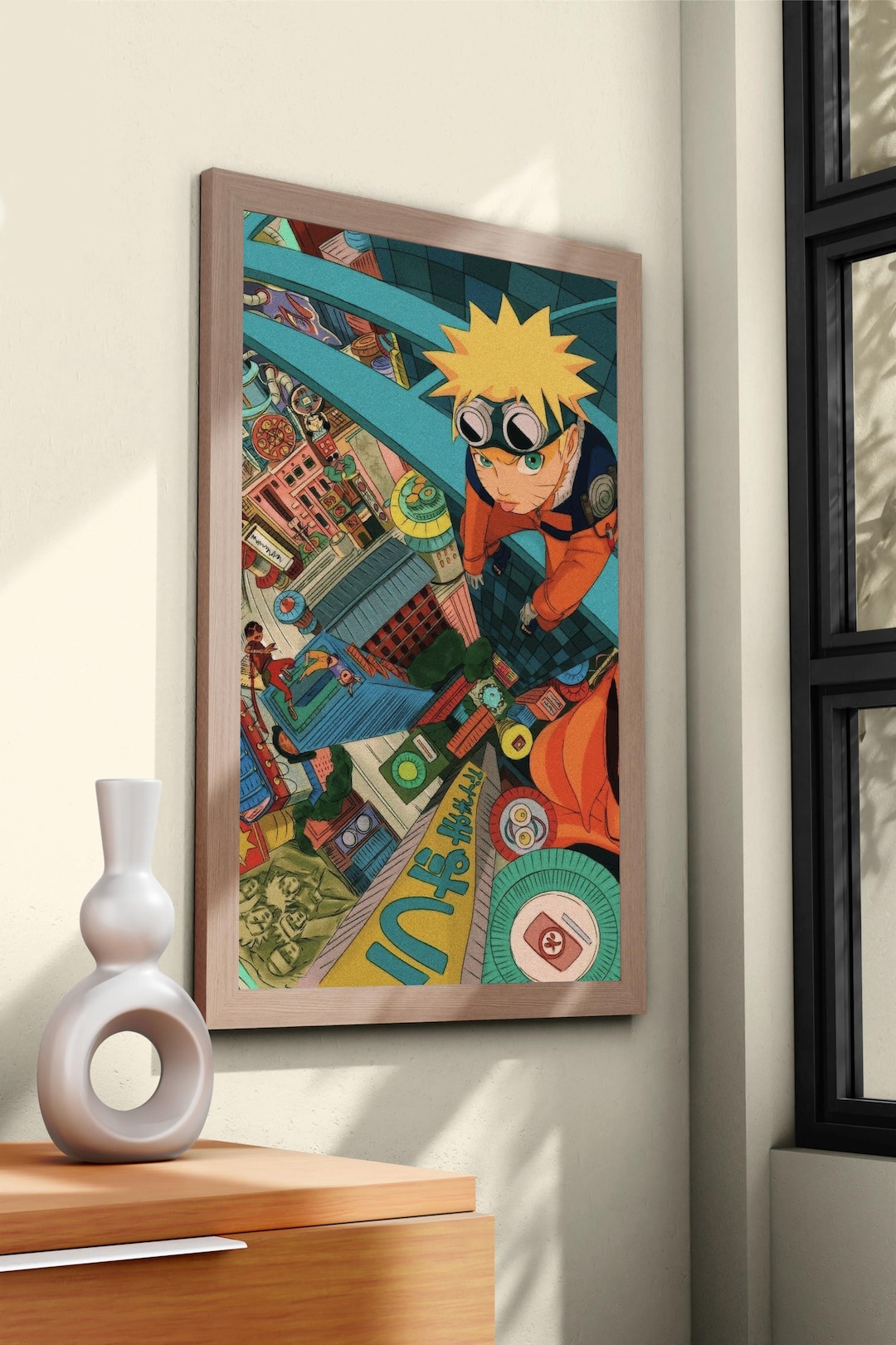 Naruto Uzumaki Anime Digital Download Print, Digital Anime Poster ...