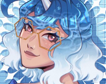 Moon Goddess Profile Picture Set 5 | Discord | Twitch | Youtube ...