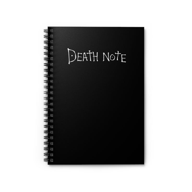 Death Note Notebook - Etsy
