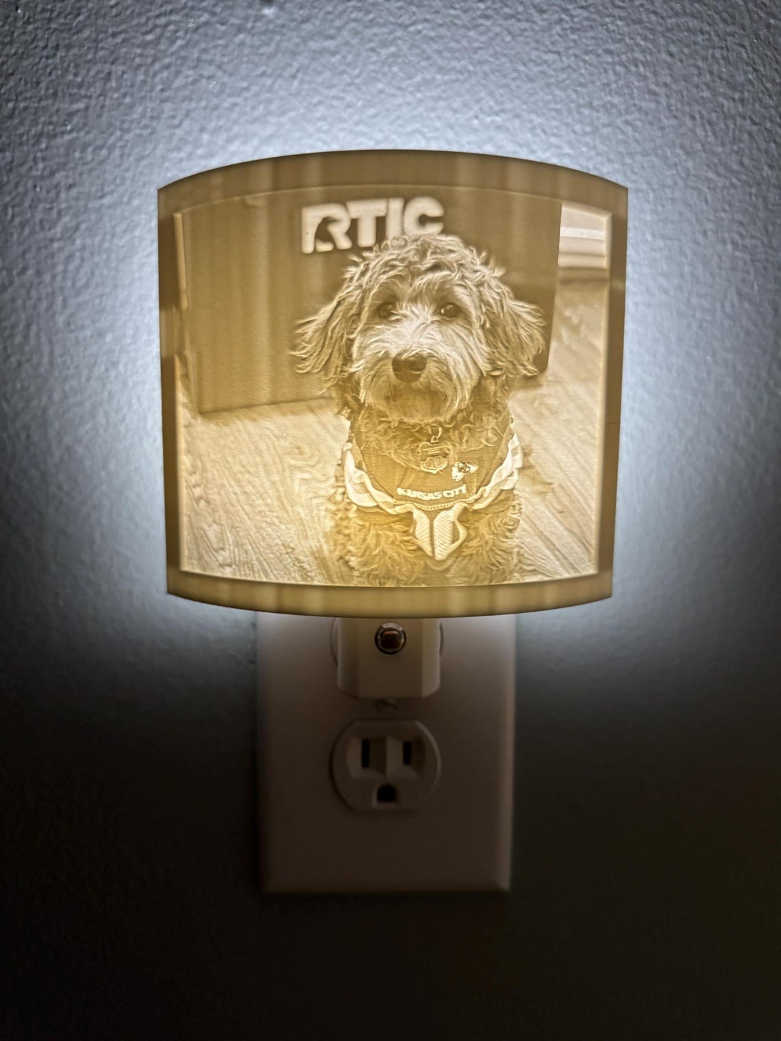 Custom Lithophane Picture Night Light - Etsy