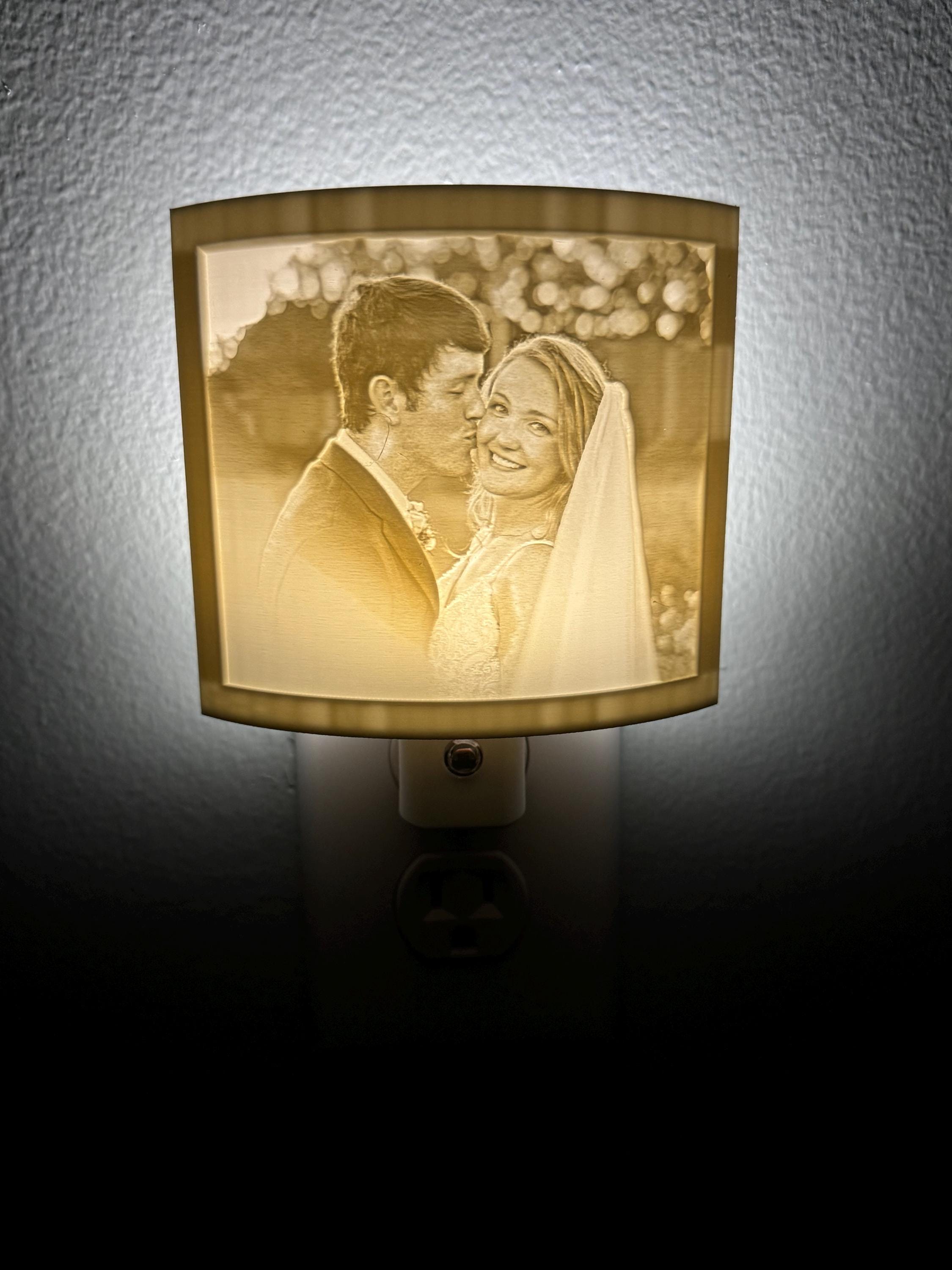 Custom Lithophane Picture Night Light - Etsy