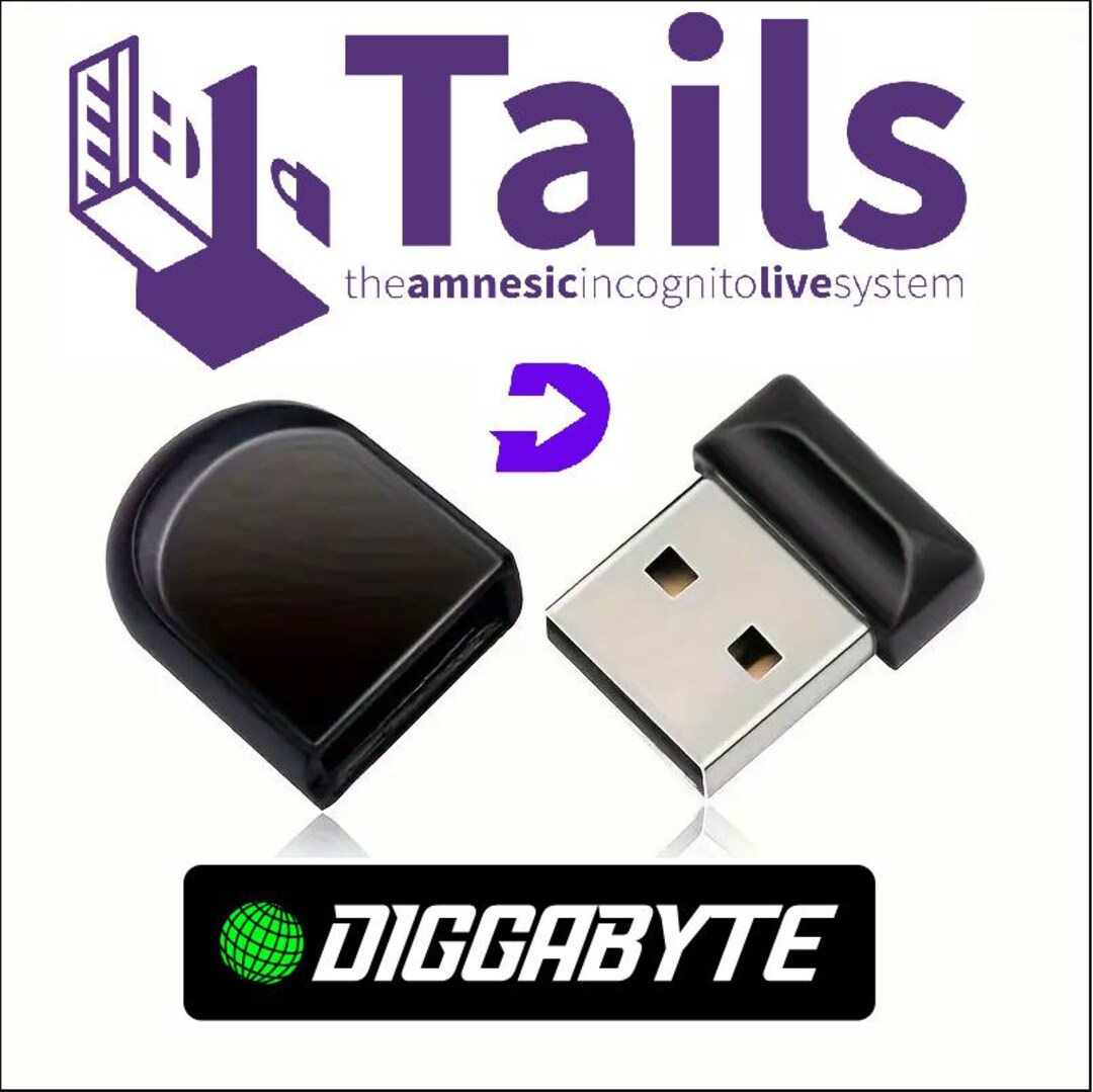 Guarddrive Micro Secure Tails OS Flash Drive Portable Privacy & Online ...