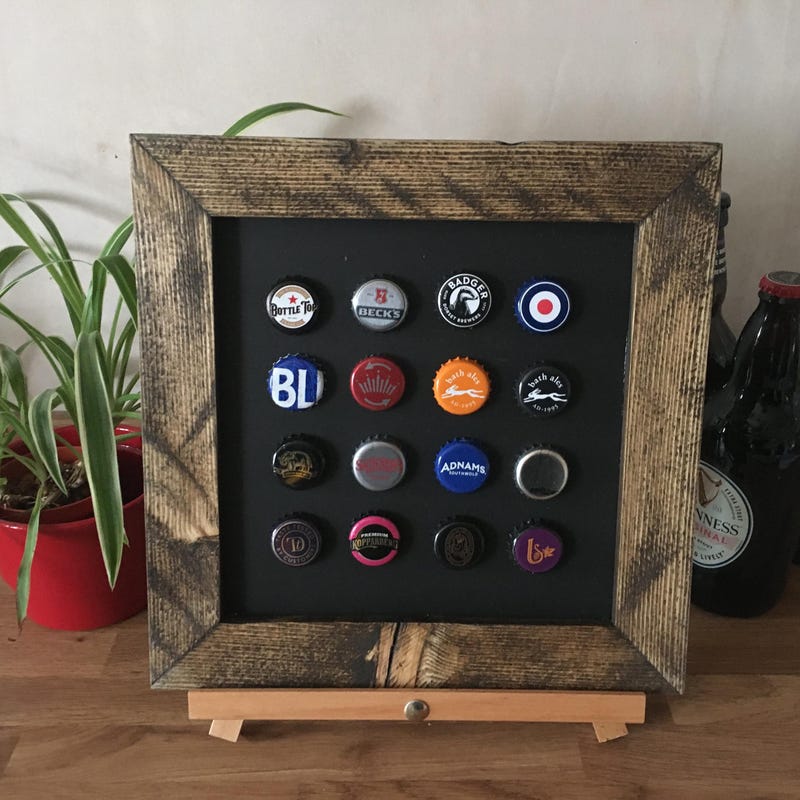 Bottle Cap Display - Etsy