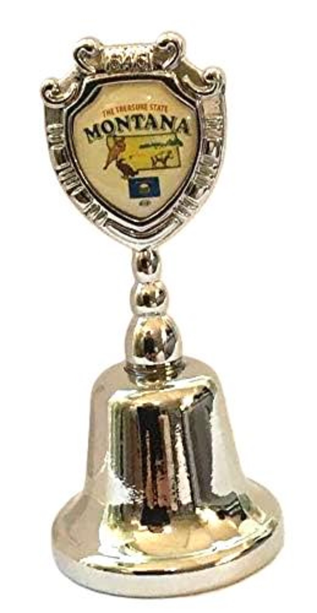 Montana - MT Souvenir Collectible Dinner Bell, It Rings!!! Zinc Alloy ...