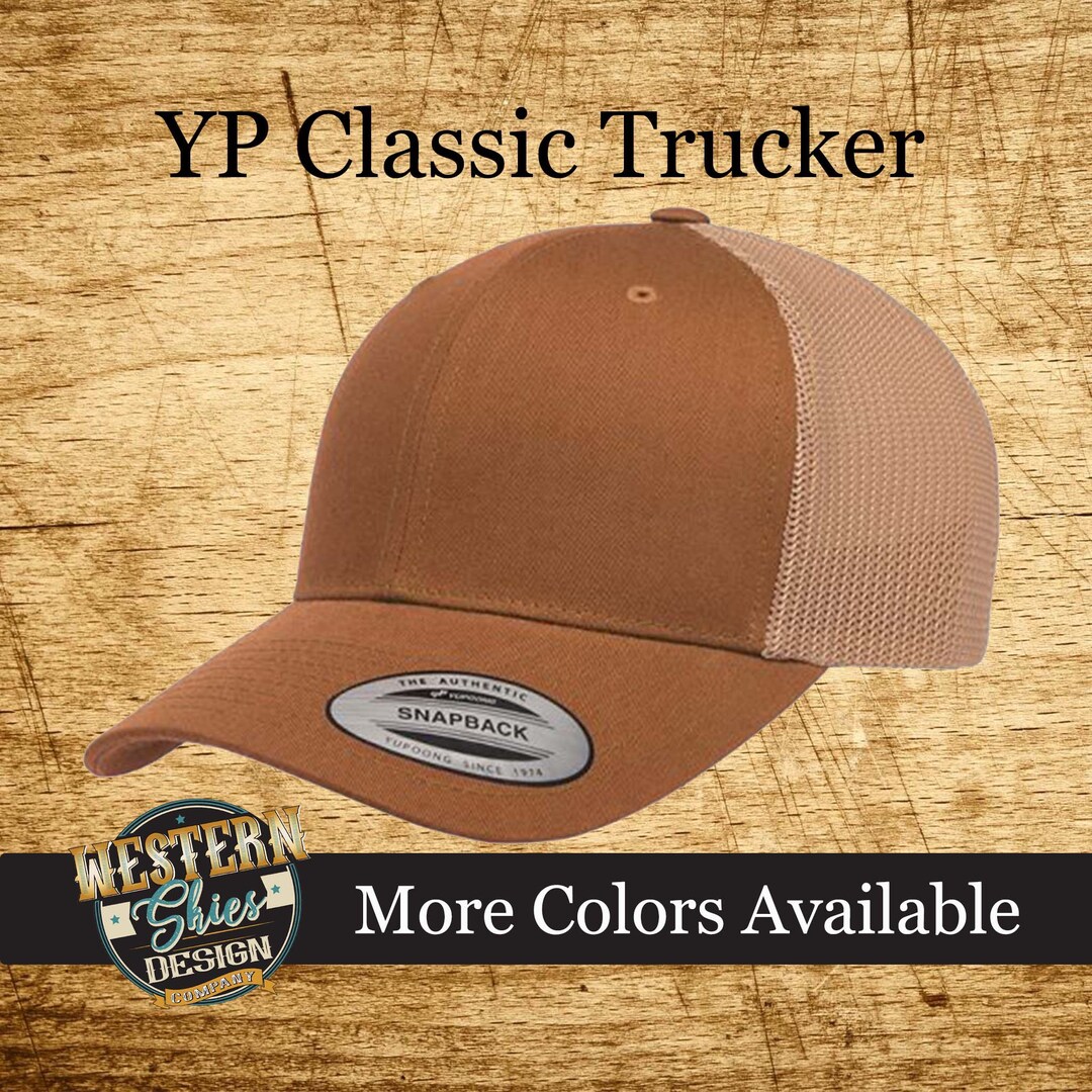 2 Pack Mix Colors and Styles - Yupoong 6606 Classic Trucker Snapback ...