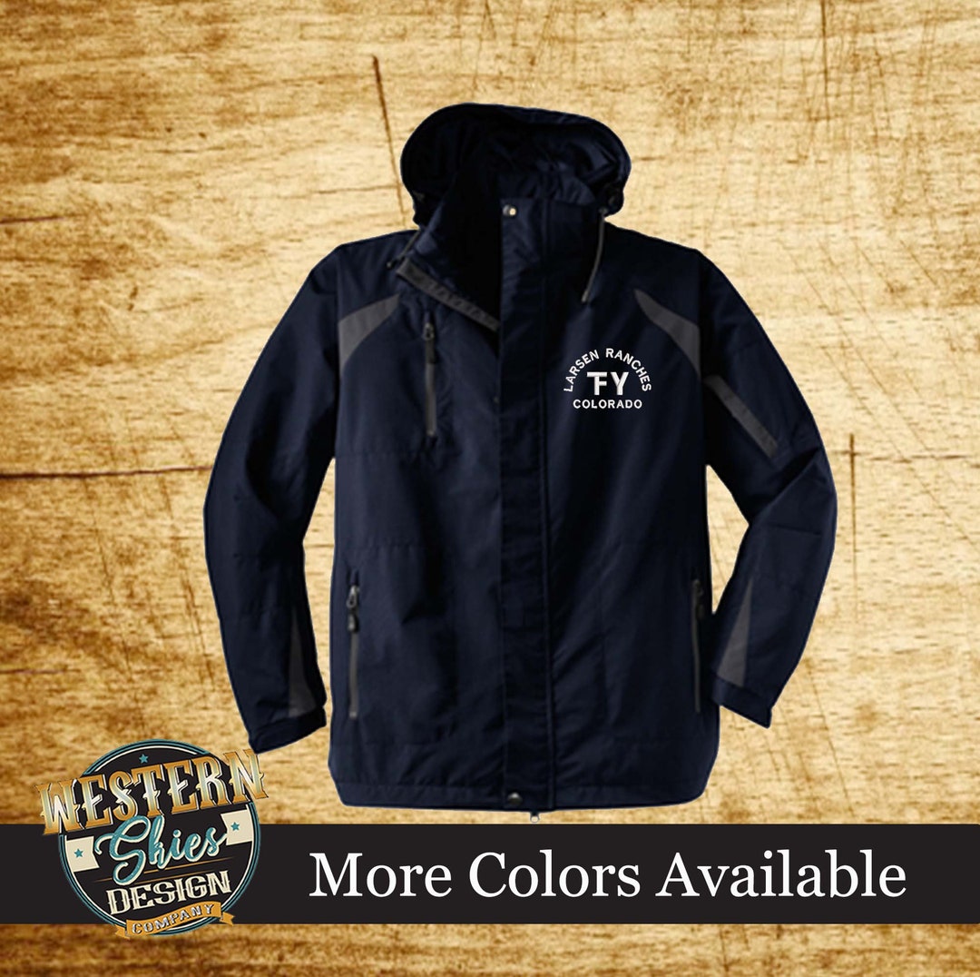 Port Authority Mens All Season Jacket -custom Branded - Livestock Brand ...