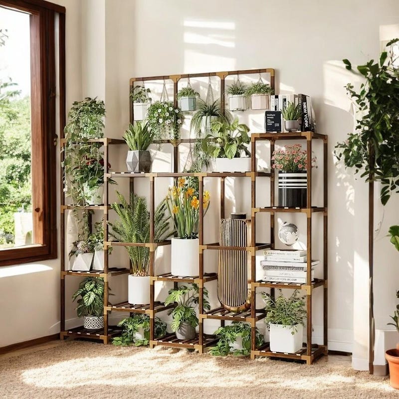 Rustic Plant Stand - Etsy