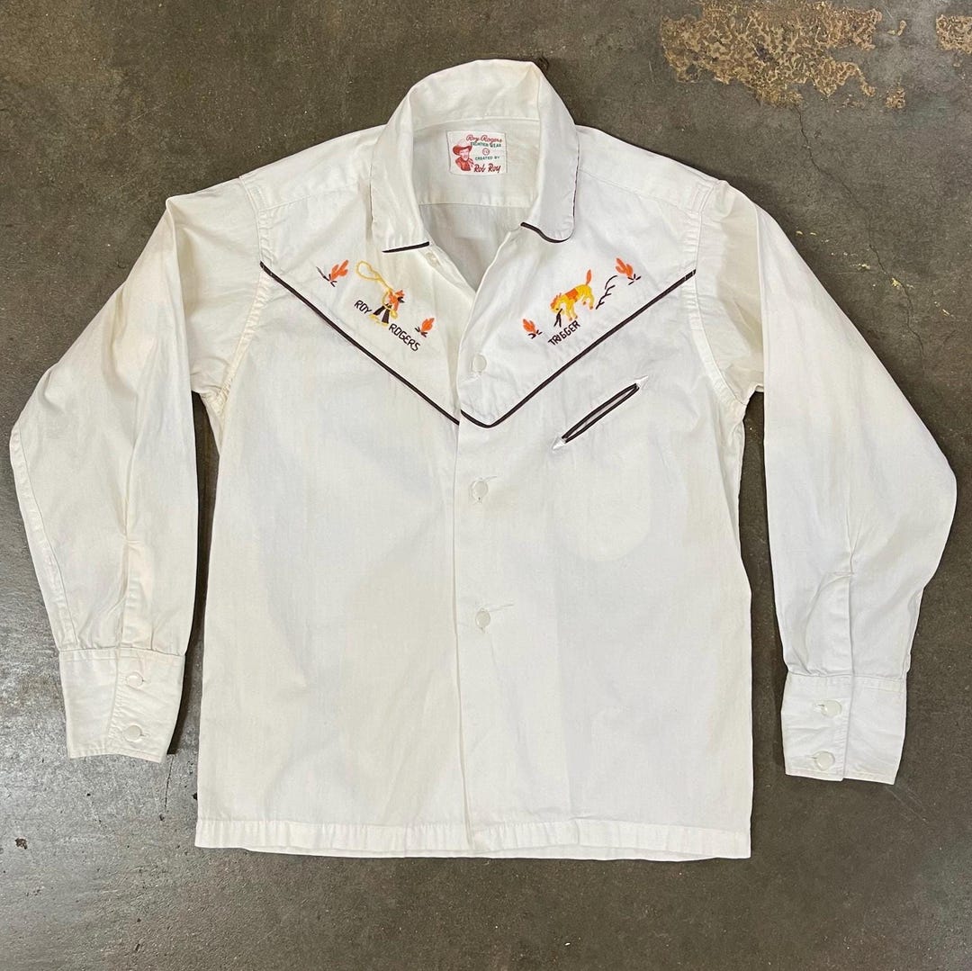 VTG 60s Rob Roy/roy Rogers Trigger Shirt - Etsy