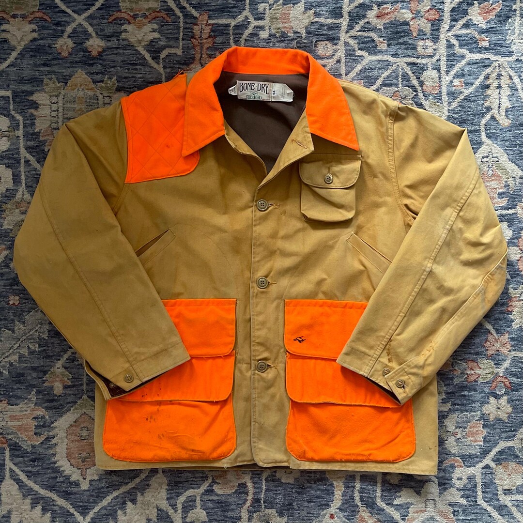 VTG 80s Red Head Hunting Jacket - Etsy