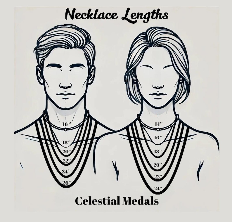 Seal of Seven Archangels Necklace - Solid Gold and Silver Necklace ...