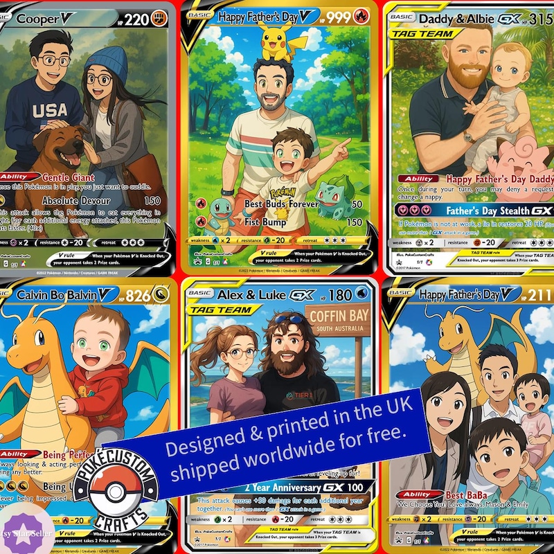 Replica Trading Card - Etsy UK