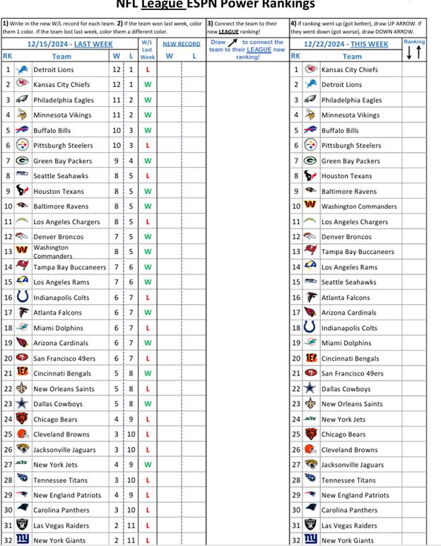 NFL Activity Sheets for Kids | Gameday Printable Activities ...