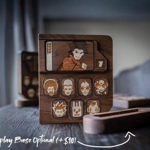 DDR 5th Mix Character Select – Solid Wood Display (customizable) - Etsy