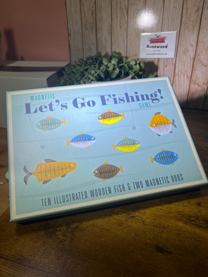 Lets Go Fishing Game - Etsy
