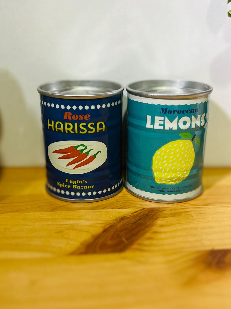 Moroccan Lemon and Rose Harissa Salt & Pepper Shaker Set a Table ...