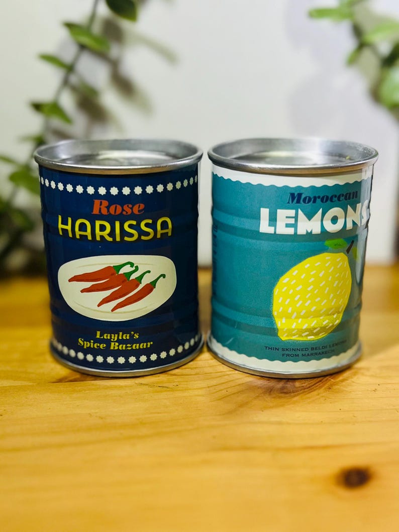 Moroccan Lemon and Rose Harissa Salt & Pepper Shaker Set a Table ...