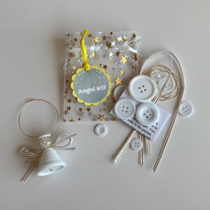 Button Angel Ornament Kit - Etsy