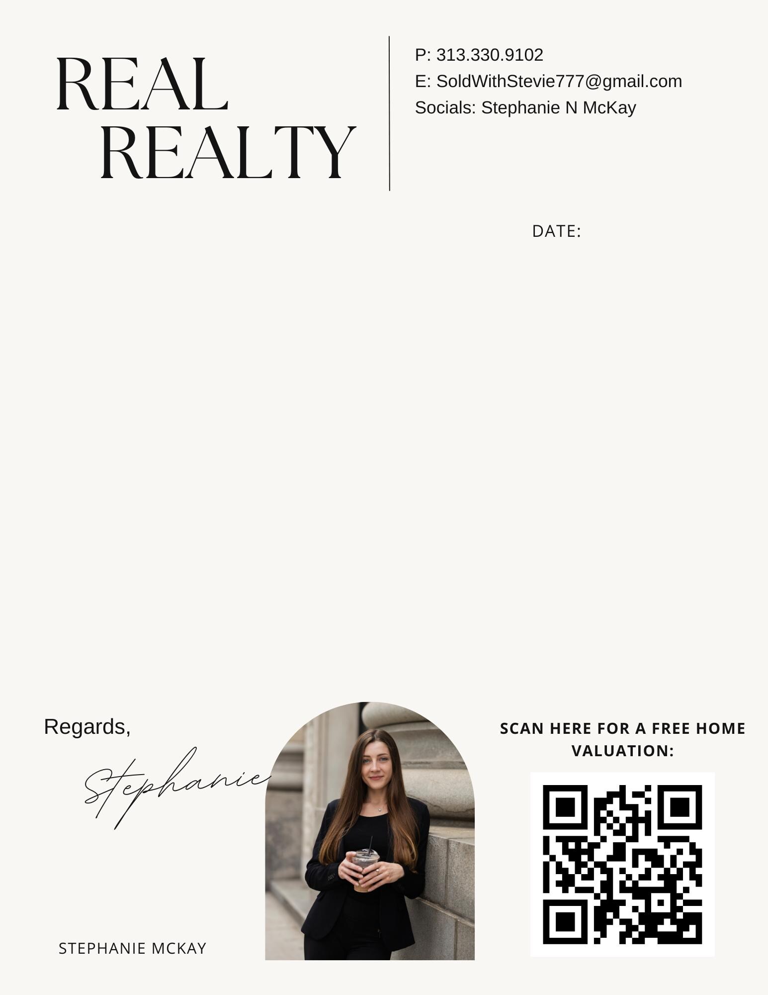 Personal Touch Letterhead Template - Etsy