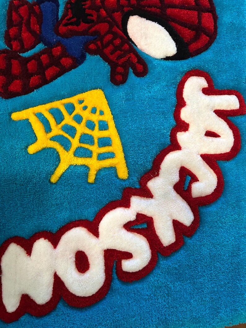 Handmade Custom Tufted Rug: Personalized Logo & Name Rug - Etsy