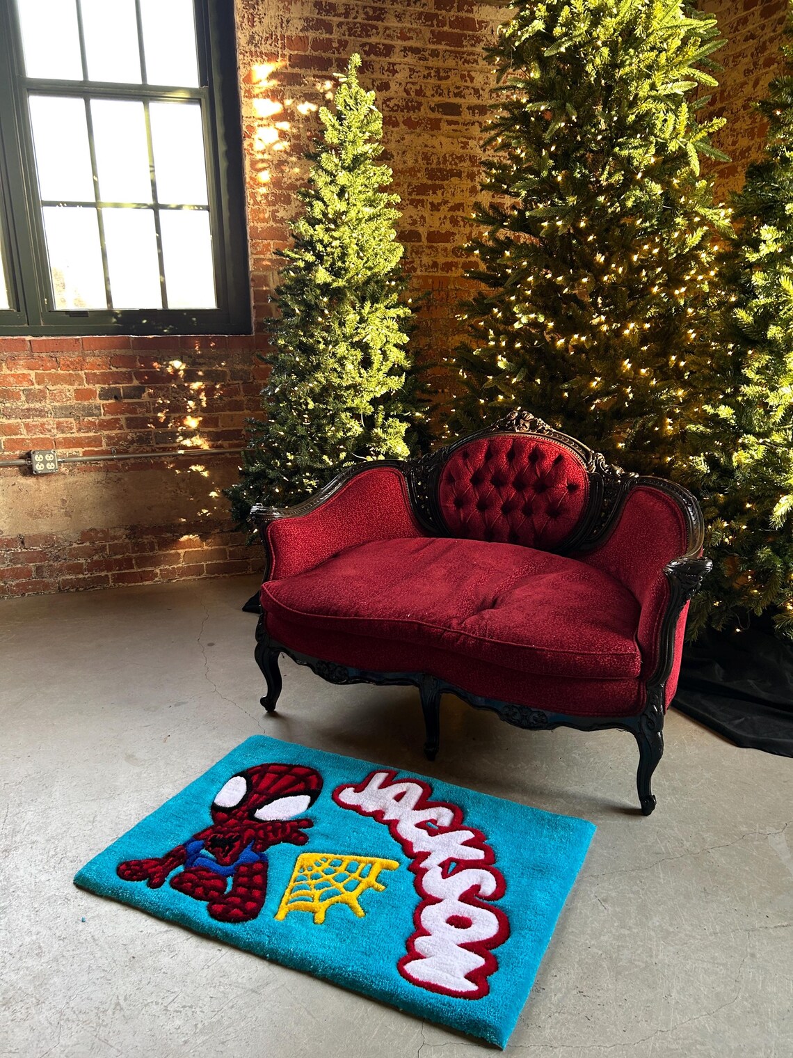 Handmade Custom Tufted Rug: Personalized Logo & Name Rug - Etsy