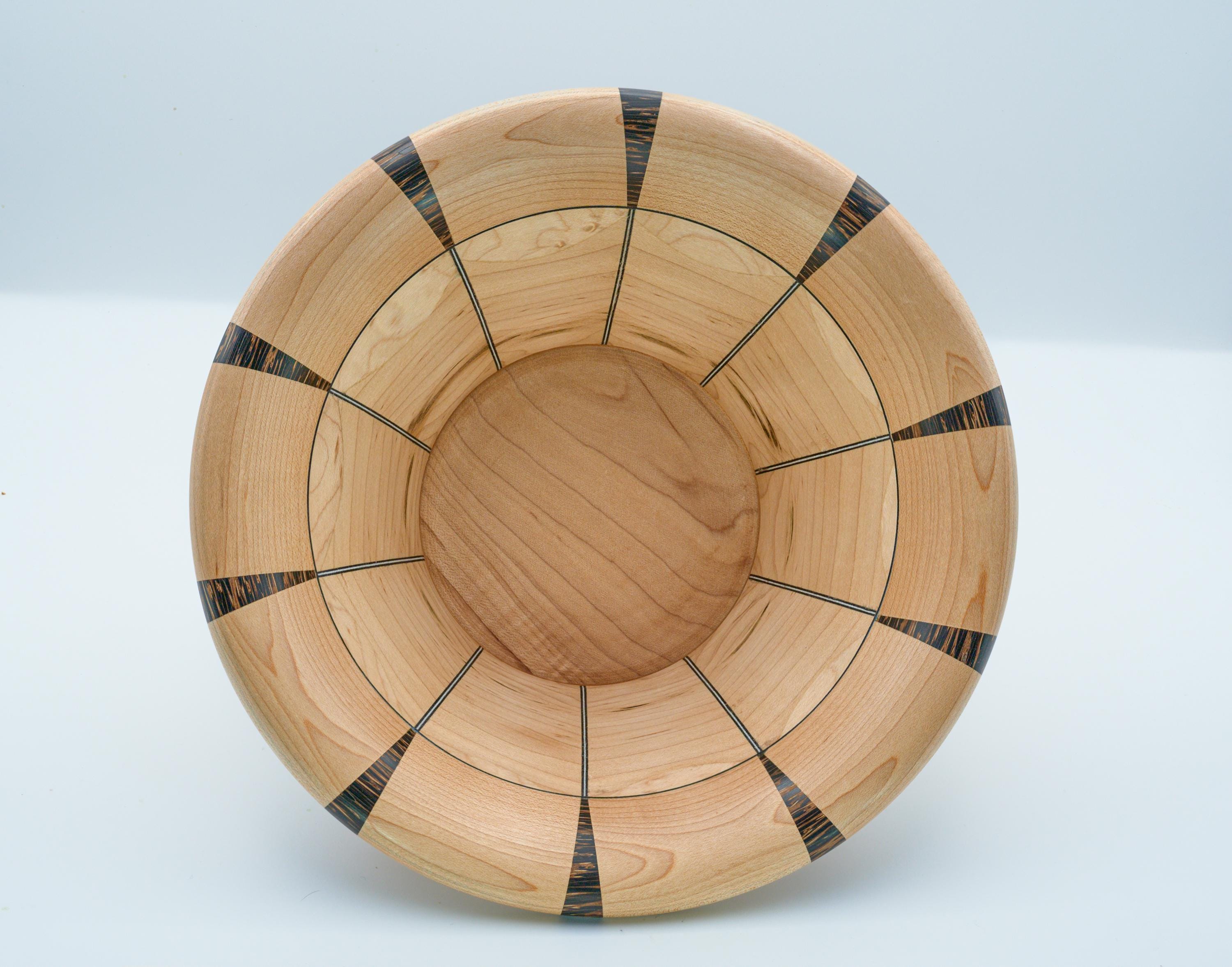 Maple and Black Palm Staved Bowl open Palm 2024 - Etsy