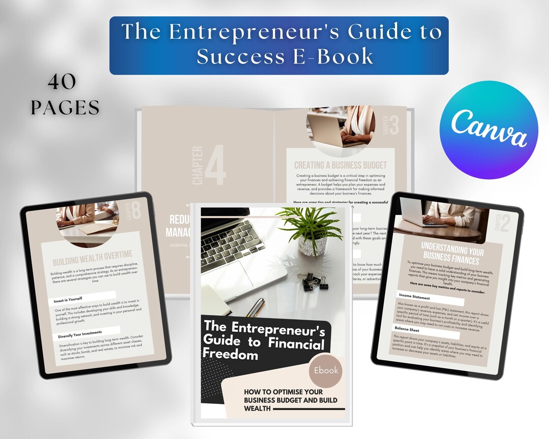 E-book Entrepreneurs Guide to Success Ebook, How to Become an ...