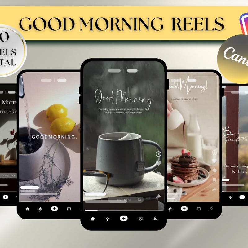 Good Morning Reels - Etsy