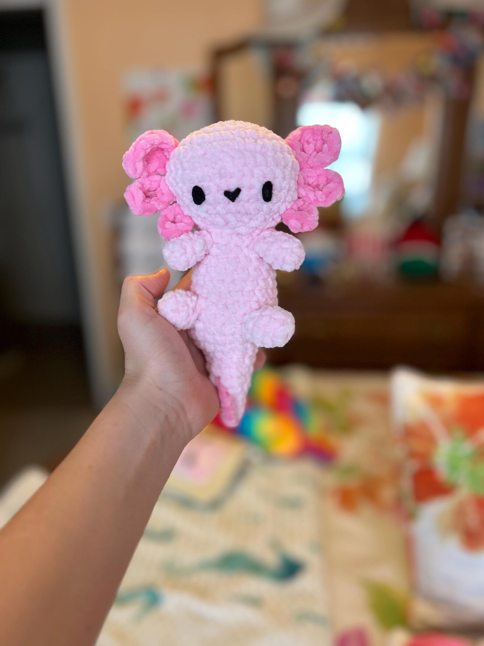 Archie the Axolotl |crochet, Amigurumi, Crochet, Plushie, Cute, Axolotl ...