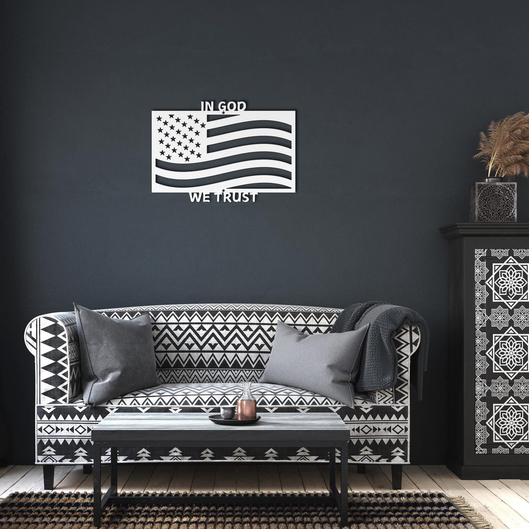 American Flag Metal Signs - Etsy