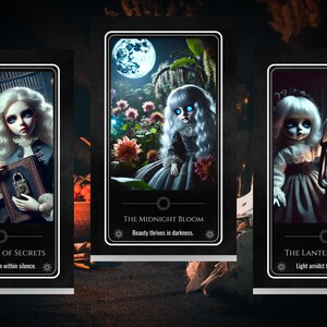Gothic Oracle Deck | Mystical Dark Oracle Cards With Occult and Pagan ...