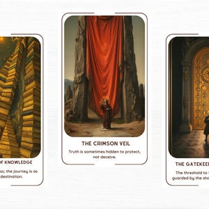 Occult Oracle Card Deck | 78 Mystical Cards for Intuitive Readings ...