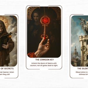 Occult Oracle Card Deck | 78 Mystical Cards for Intuitive Readings ...