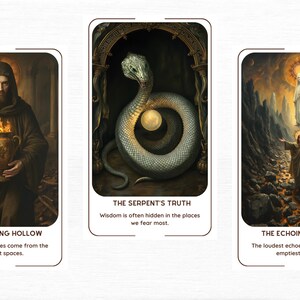Occult Oracle Card Deck | 78 Mystical Cards for Intuitive Readings ...