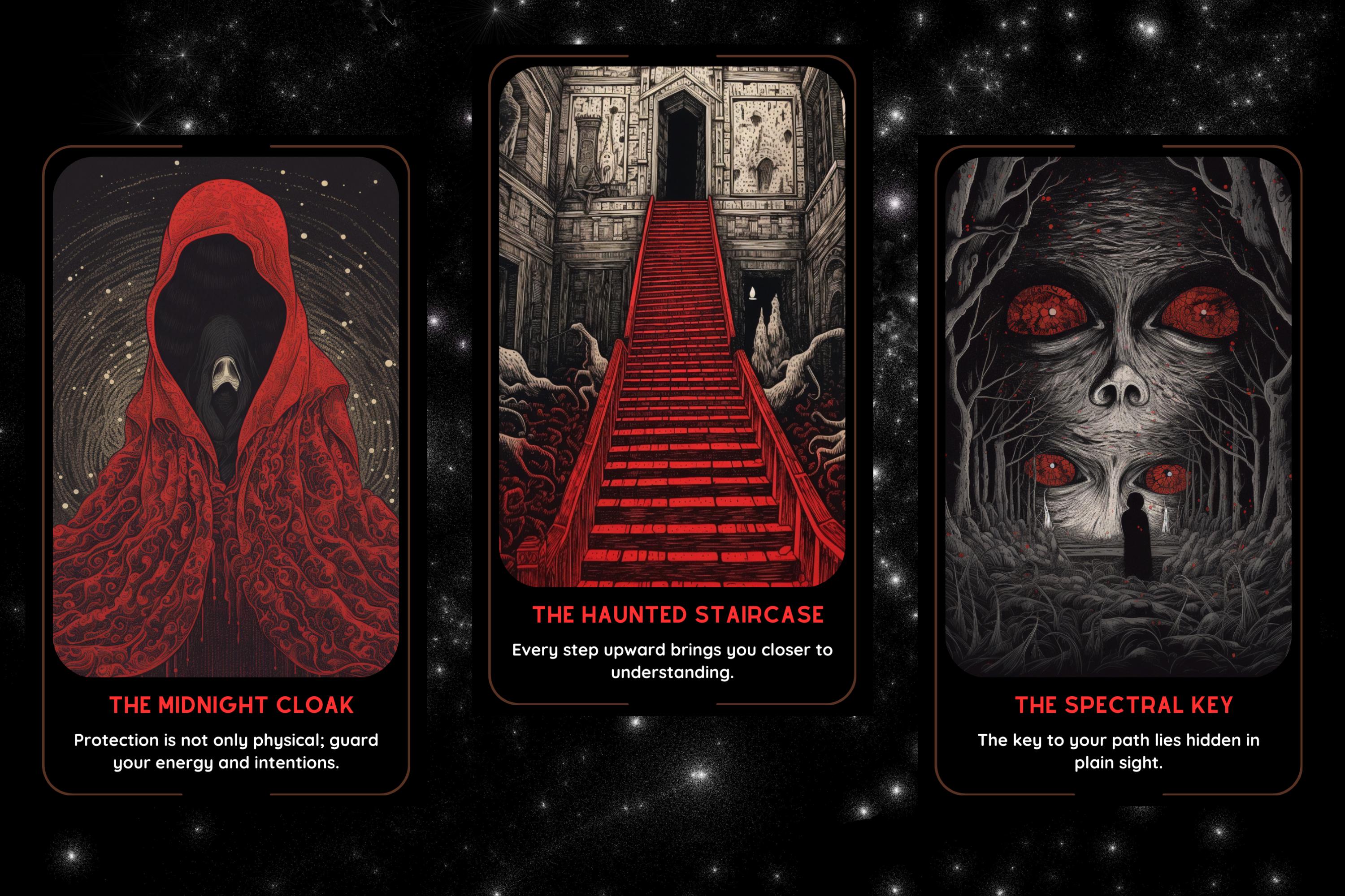Halloween Oracle Card Deck Mystical Cards for Witchy Divination ...
