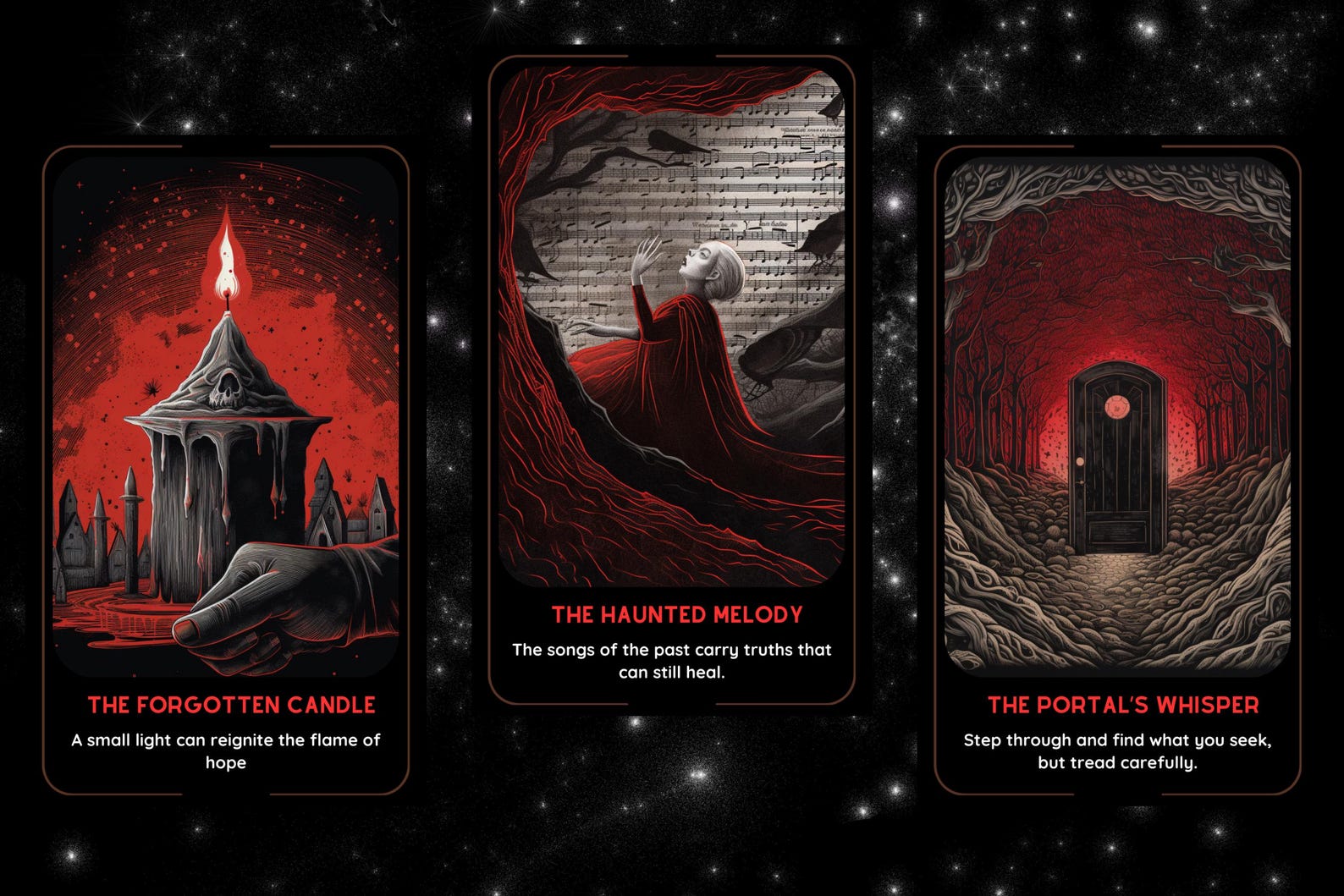 Halloween Oracle Card Deck Mystical Cards for Witchy Divination ...