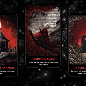 Halloween Oracle Card Deck | Mystical Cards for Witchy Divination ...