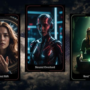 Mystic Shadows Oracle Deck | Unveil Mysteries & Hidden Truths - Etsy