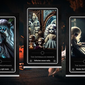 Gothic Oracle Deck | Mystical Dark Oracle Cards With Occult and Pagan ...