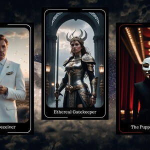 Mystic Shadows Oracle Deck | Unveil Mysteries & Hidden Truths - Etsy