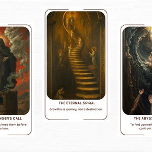 Occult Oracle Card Deck | 78 Mystical Cards for Intuitive Readings ...