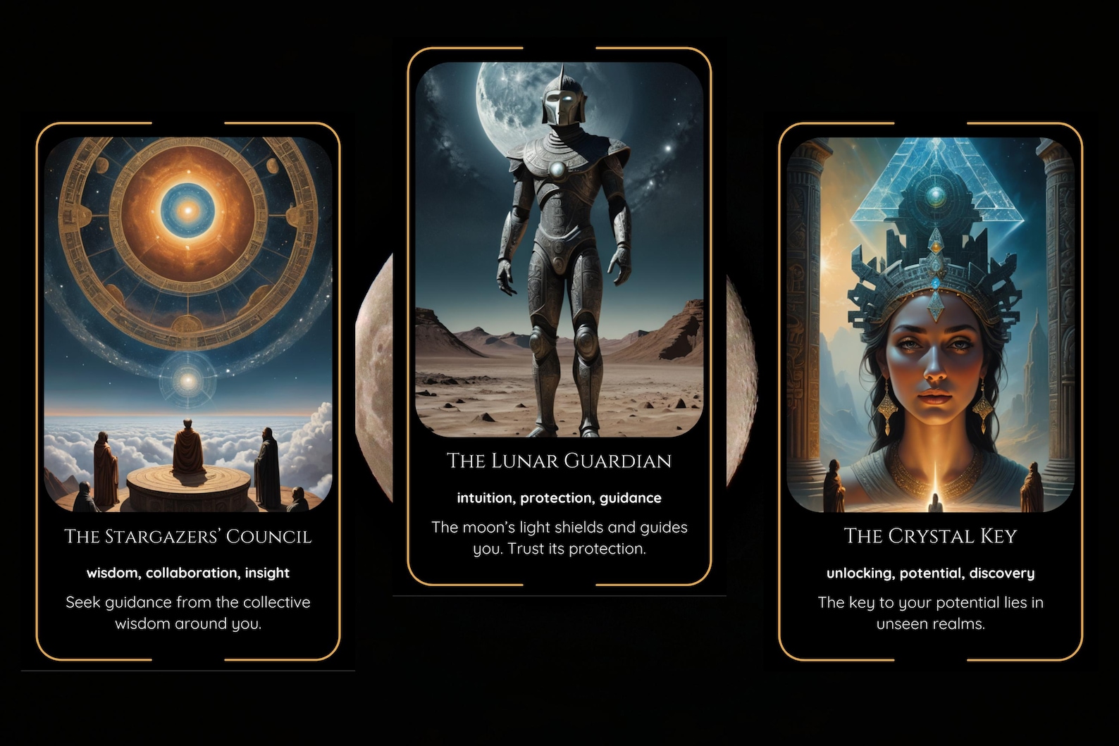 Ancient Cosmic Oracle Deck | 54 Sumerian and Ufo-themed Cards - Etsy