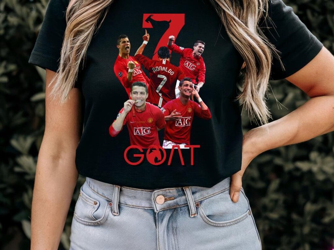 Vintage Cristiano Ronaldo Shirt - Football, Soccer Custom Vintage Design, High Quality T Shirt ...