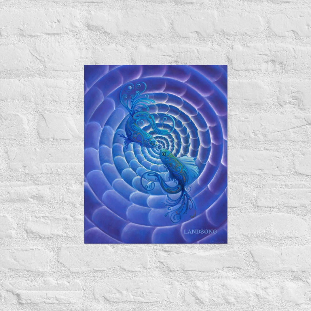 Pisces Print - Etsy