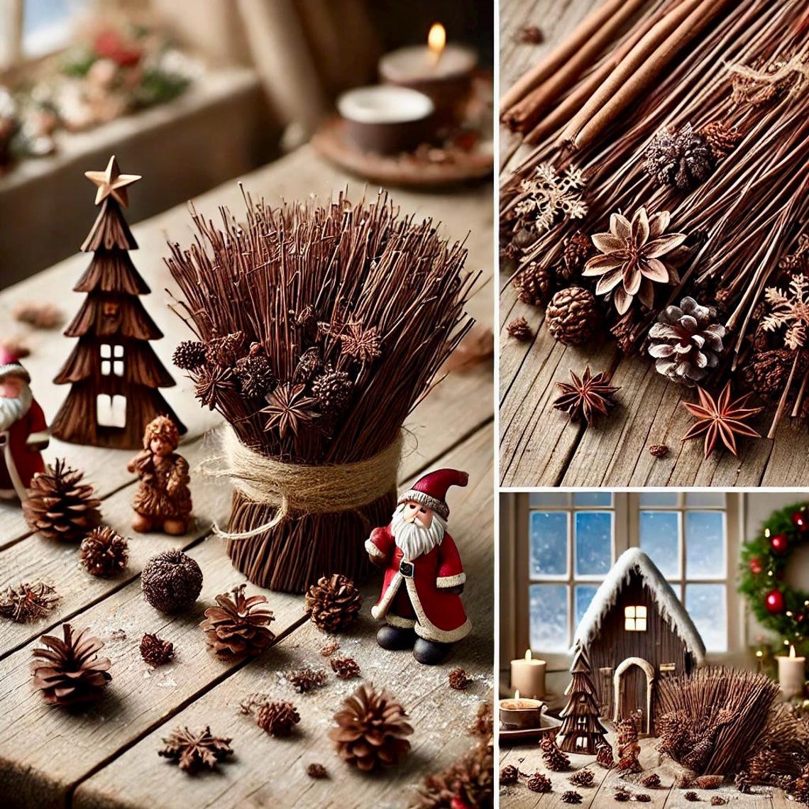 Natural Pine Straw for Home Décor and Crafting – Perfect for Rustic DIY ...