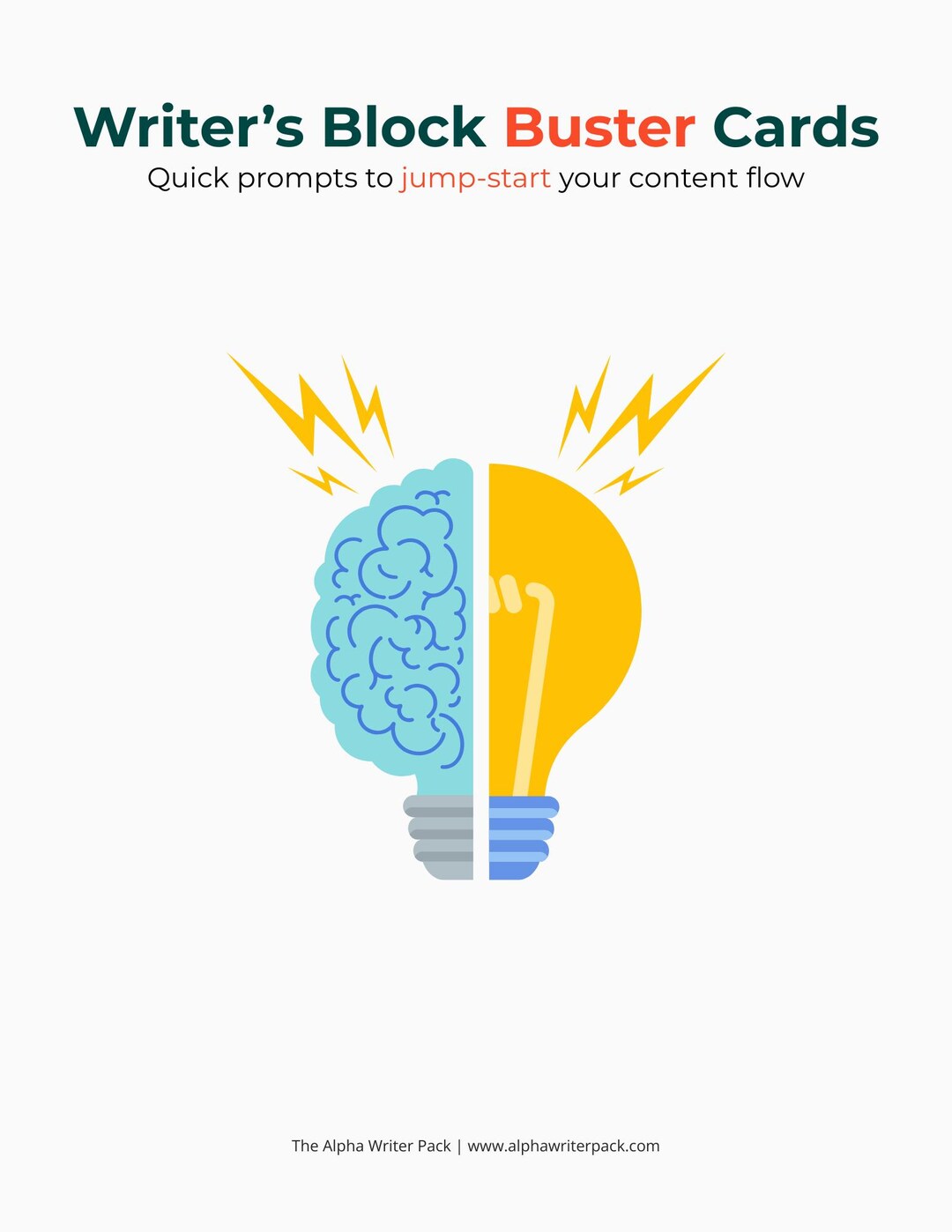 Writer’s Block BUSTER Cards - Etsy