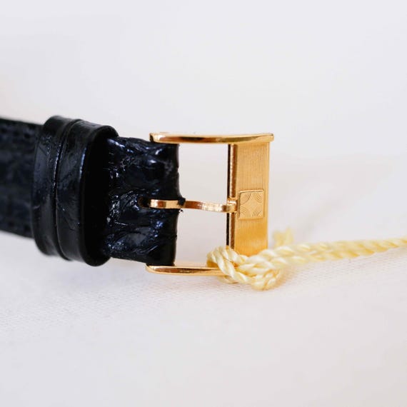 Zenith Silhouette Vintage Gold Watch - Two Hand, Blue… - Gem