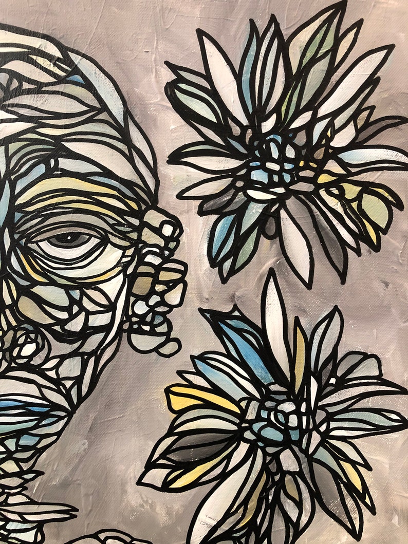 Original Abstract Art Painting by Julie Steiner 20x24 - Etsy