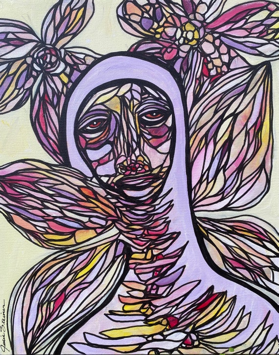 ORIGINAL ART Neo-cubism Painting Original Canvas Art | Etsy