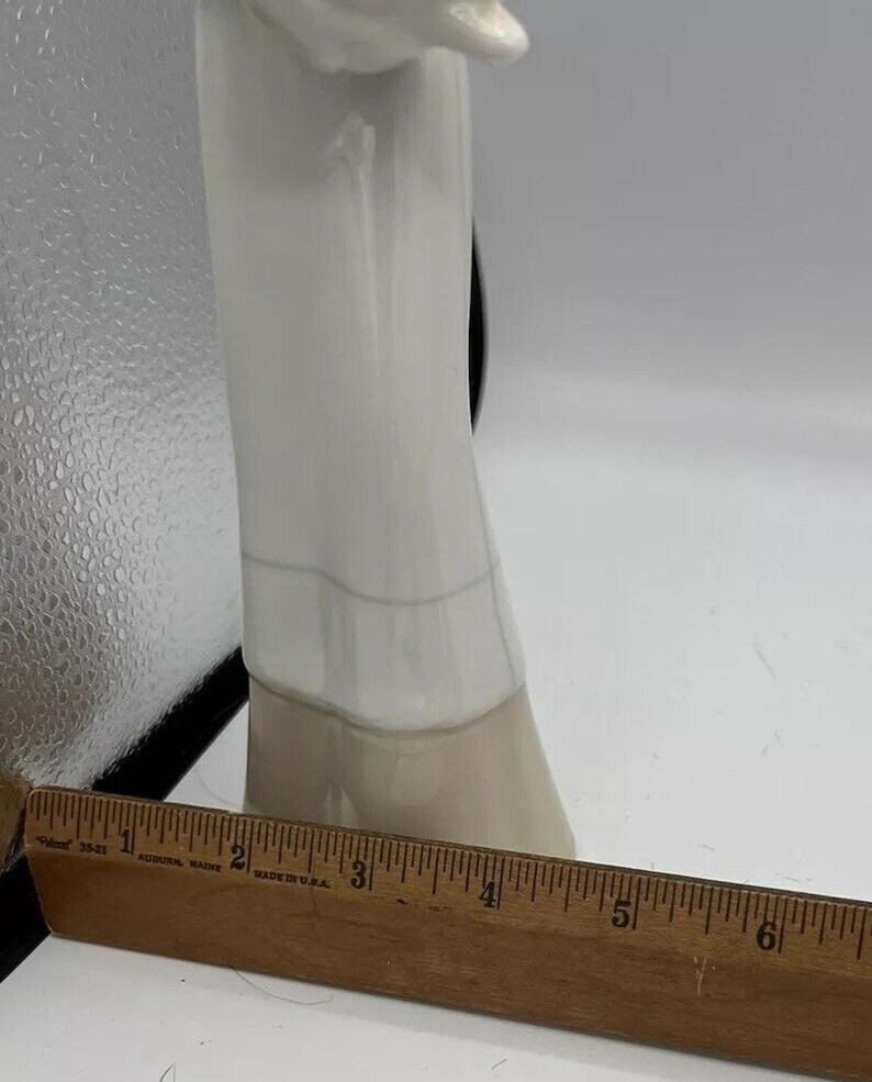 Vintage Simson Lady Holding Geese Goose in a Ceramic Figurine - Etsy