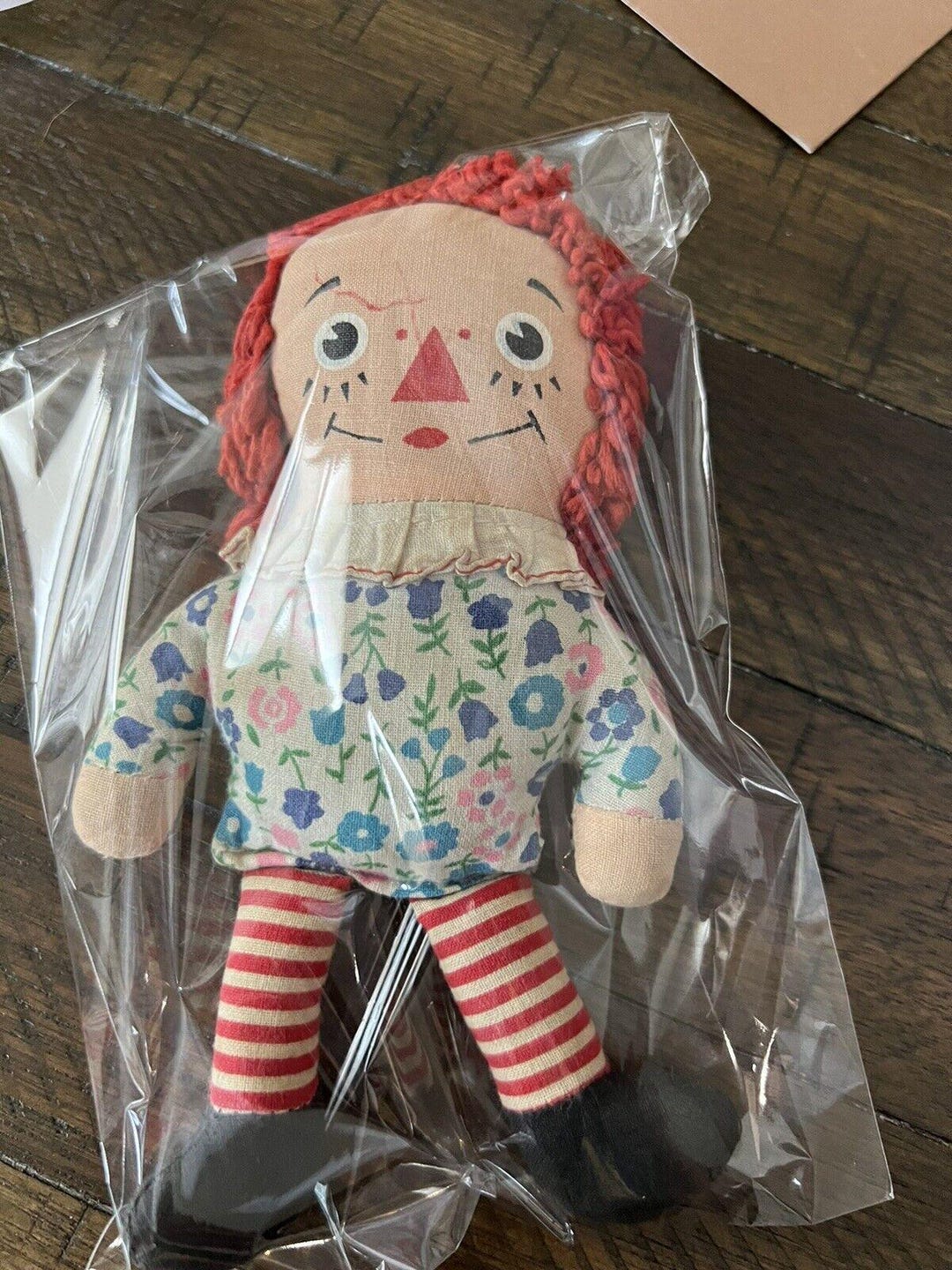 Raggedy Ann Rag Doll by Knickerbocker 1977 - Etsy